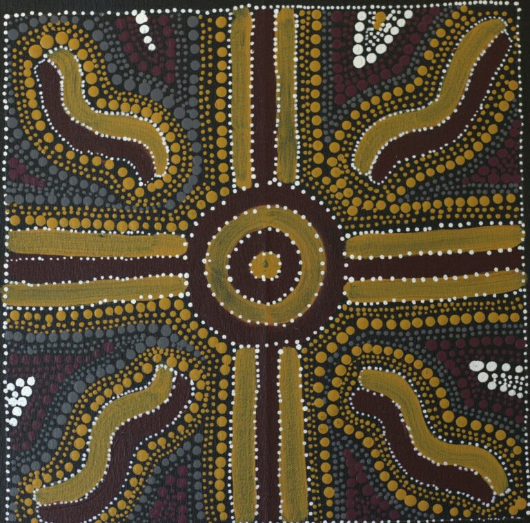 "Mulga Tree Dreaming" Yallingup Aboriginal Art